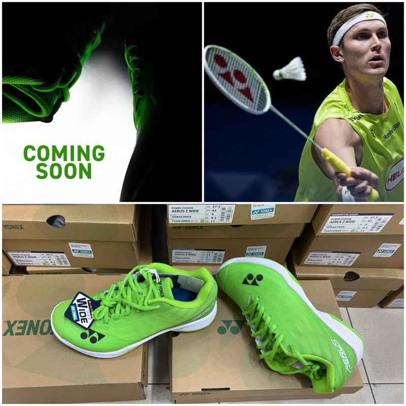 YONEX AERUS Z2 SERIES 2025 FLASH GREEN [TOP MODEL] | Shopee Thailand