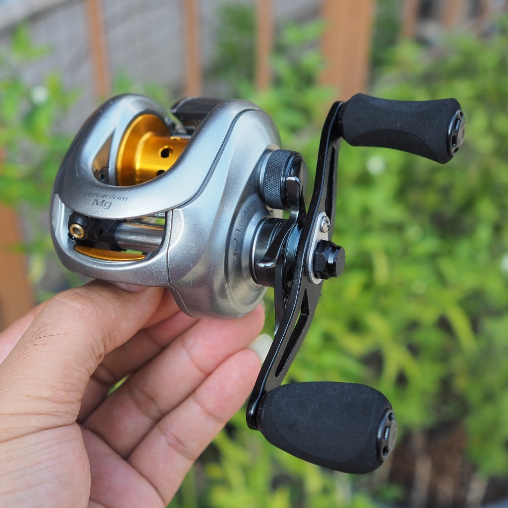 SHIMANO Metanium Mg หมุนซ้าย รอบ 6.2 มือสอง | Shopee Thailand