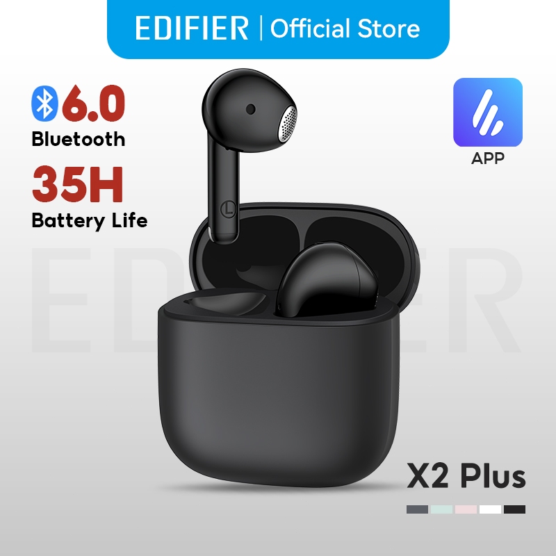 Edifier X2 Plus TWS หูฟังไร้สาย Bluetooth V6.0 คุยโทรศัพท์ได้ชัดเจน ...
