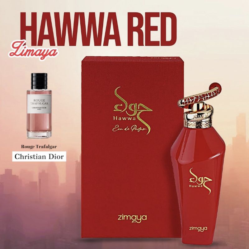 HAWWA RED EDP By zimaya 100ML แท้💯 | Shopee Thailand