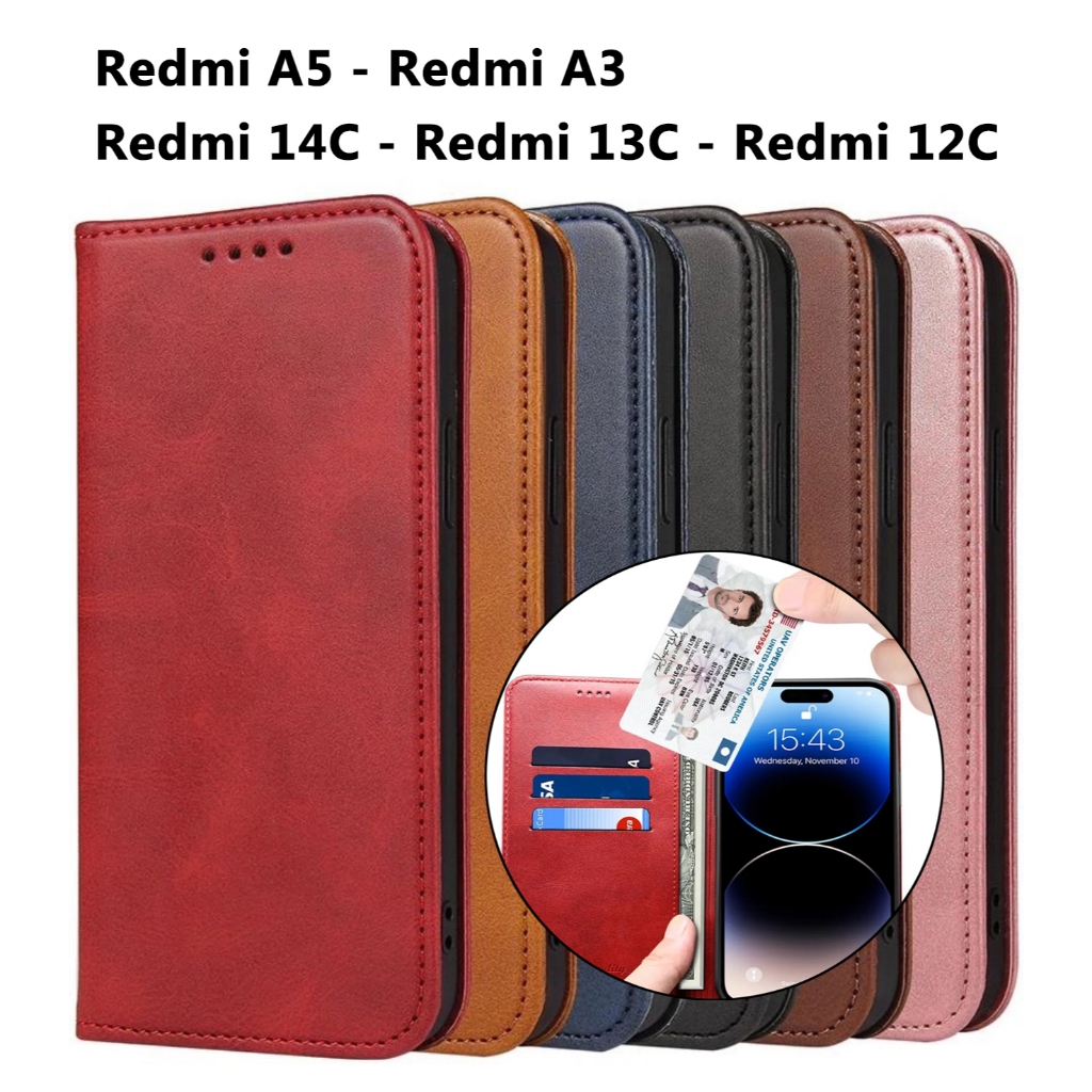 [ส่งเร็ว 1-3วันได้รับ] เคสฝาพับ XUNDU Redmi A5 12/13/12C/13C/14C Redmi 9A 9C 10A 10C A3 A2Plus ...