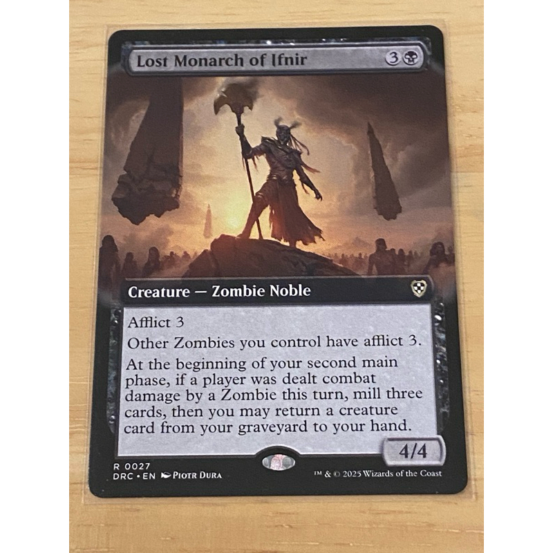 [MTG][DRC] Aetherdrift Commander Decks Variants: Lost Monarch of Ifnir ...