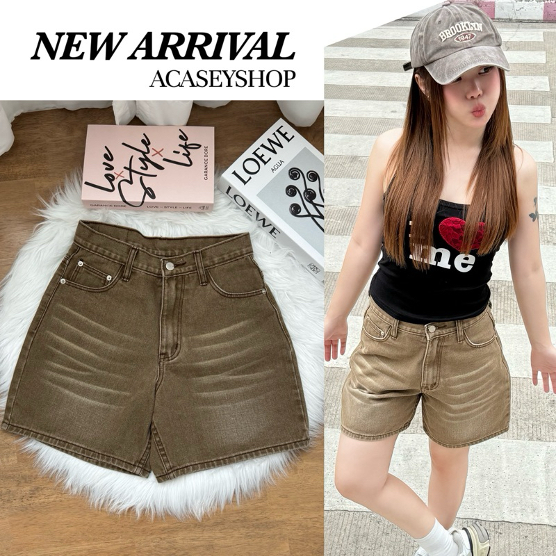 Acasey กางเกงยีนส์ผู้หญิง ขาสั้น ผ้าไม่ยืด CJ Short Mass Sugarlyn ไซส์ ...