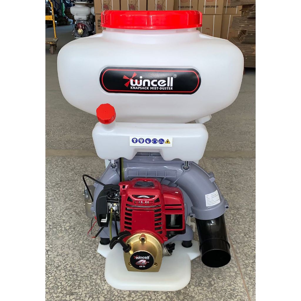 WINCELL เครื่องพ่นปุ๋ย 4จังหวะ 26ลิตร พ่นข้าว พ่นเมล็ด รุ่น 3GX35-3A ...