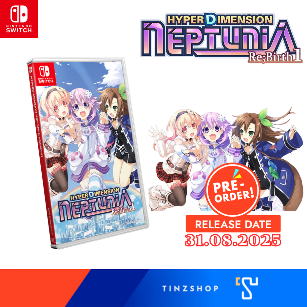 [Pre Order 31.08.2025] Nintendo Switch Game Hyperdimension Neptunia Re;Birth1 Zone Asia ...