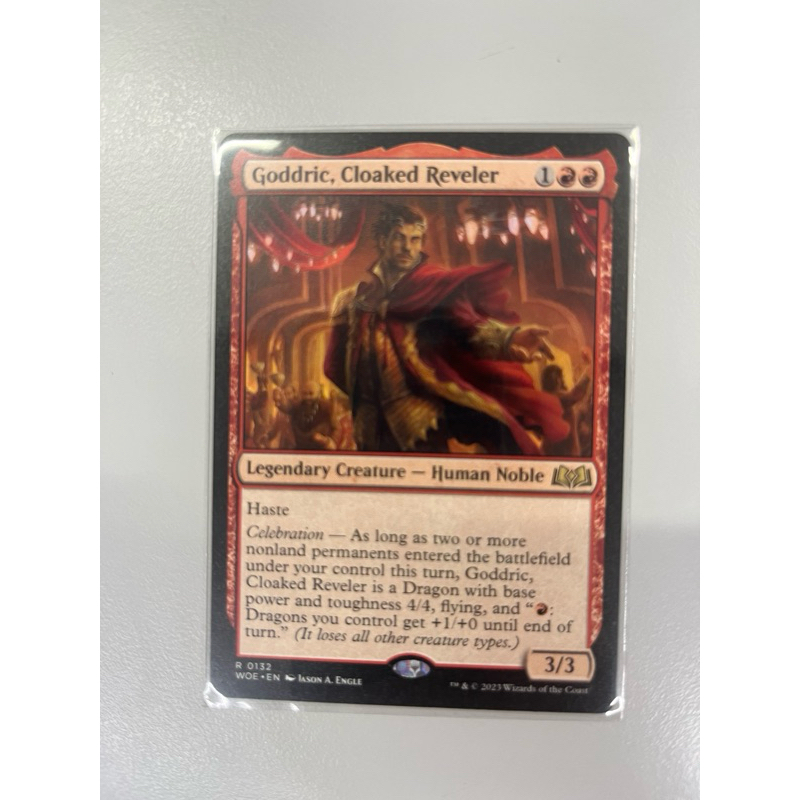 การ์ด MTG Goddric, Cloaked Revealer Red Magic the Gathering EDH รุ่น ...