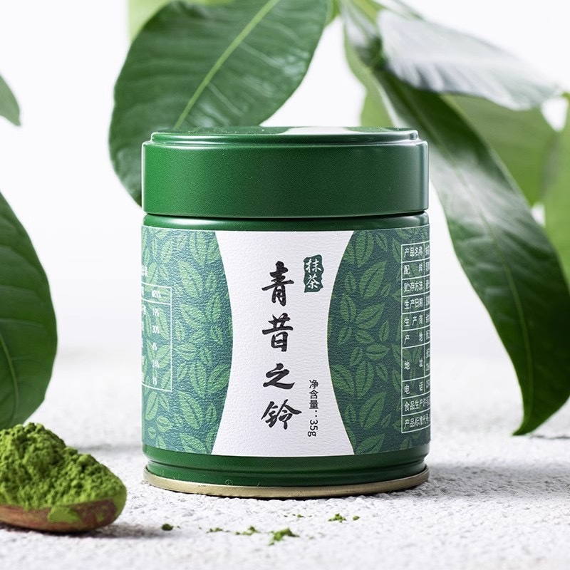 📣👍มัทฉะชาเขียว อูจิ ผงมัทฉะ โทนถั่ว Qingxi Ruozhu Matcha Qinglan 35 g ...