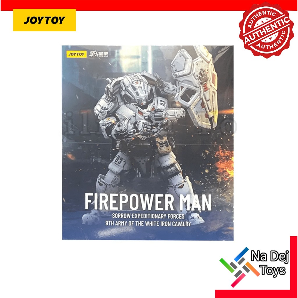 JoyToy 9th Army of The White Iron Cavalry Firepower Man 1/25 Figure จอย ...