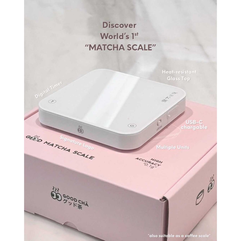 GOOD CHĀ Digital Matcha & Coffee Scale ตาชั่งดิจิตอล 3โหมด | Shopee ...