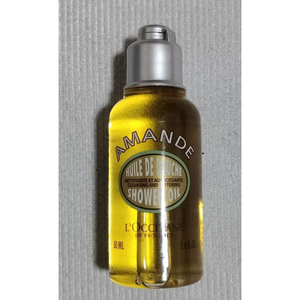 ของแท้ 100% L'Occitane Amande Shower oil 50 ml. | Shopee Thailand