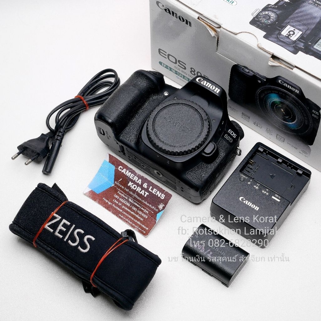 กล้อง CANON EOS80D (body) | Shopee Thailand