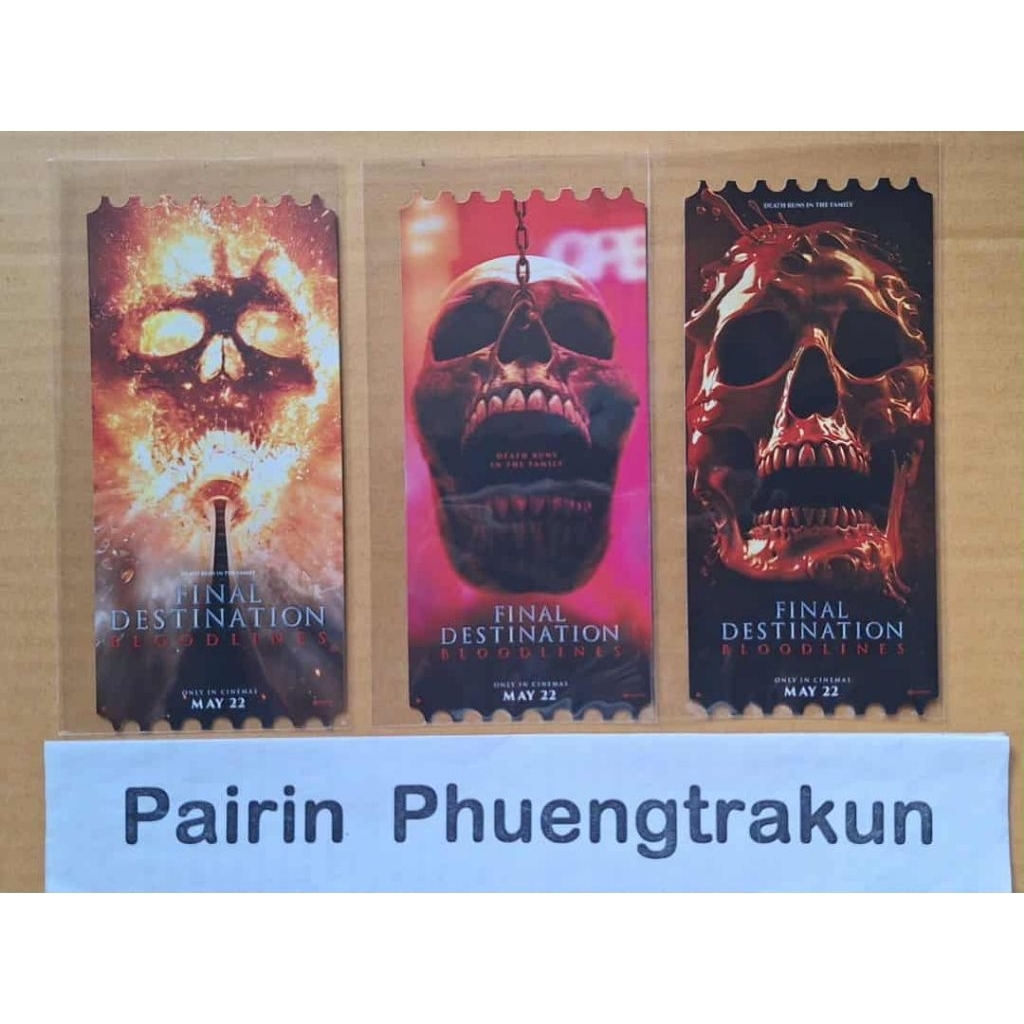 Collectible Ticket Final Destination6 | Shopee Thailand