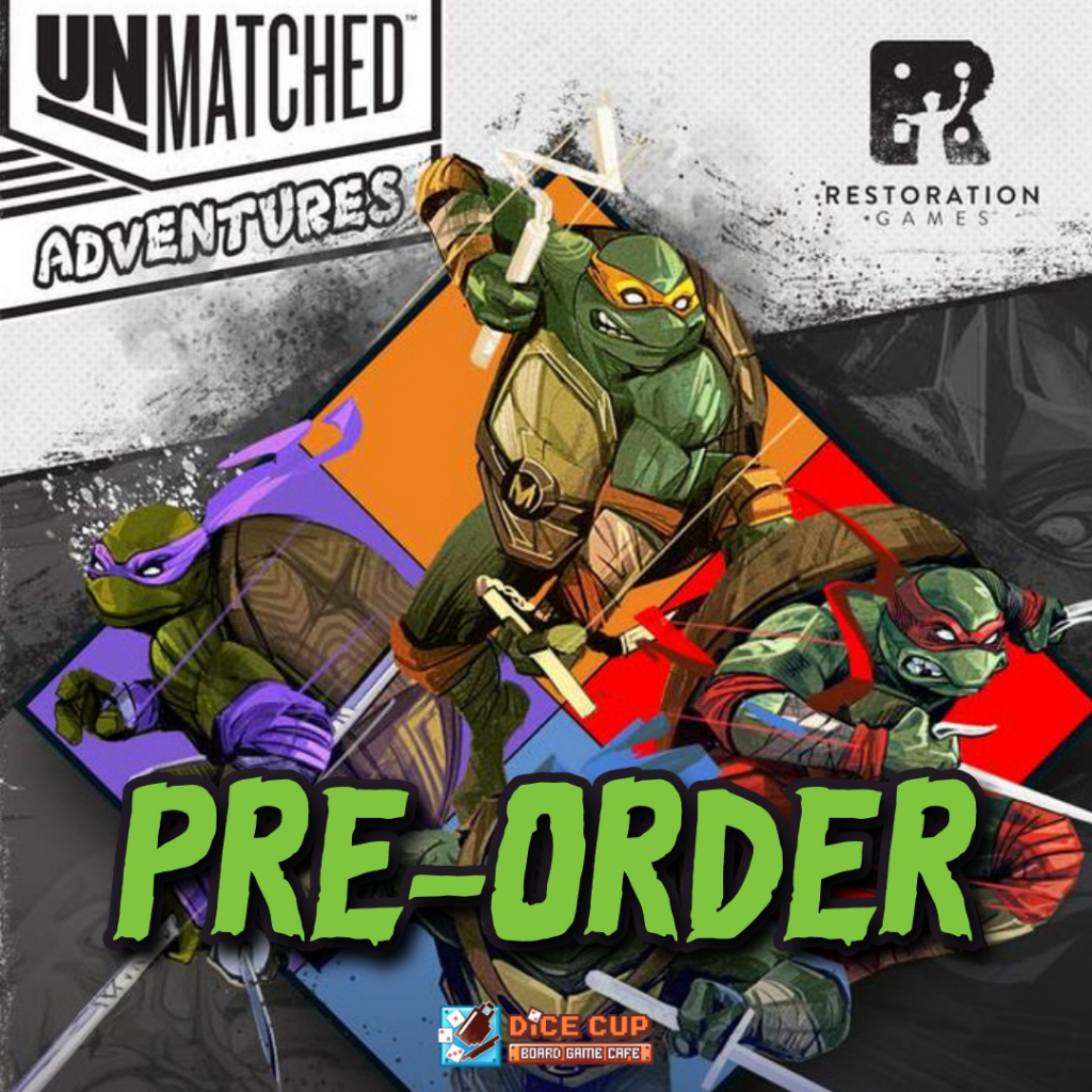 [พรีออเดอร์ ของแท้] Unmatched Adventures: TMNT (Extra Toppings Minis ...