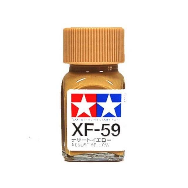 TAMIYA Enamel Color XF-59 DESERT YELLOW สีสูตรน้ำมัน ขนาด 10 ml ...
