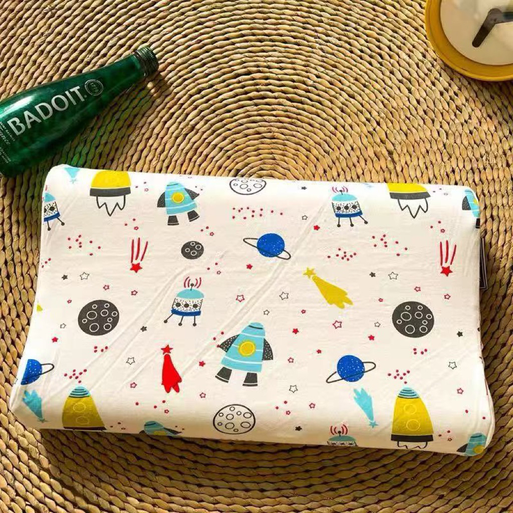 หมอนเด็ก เมมโมรี่โฟม (ปลอกถอดซักได้) Baby Memory Foam Pillow | Shopee ...