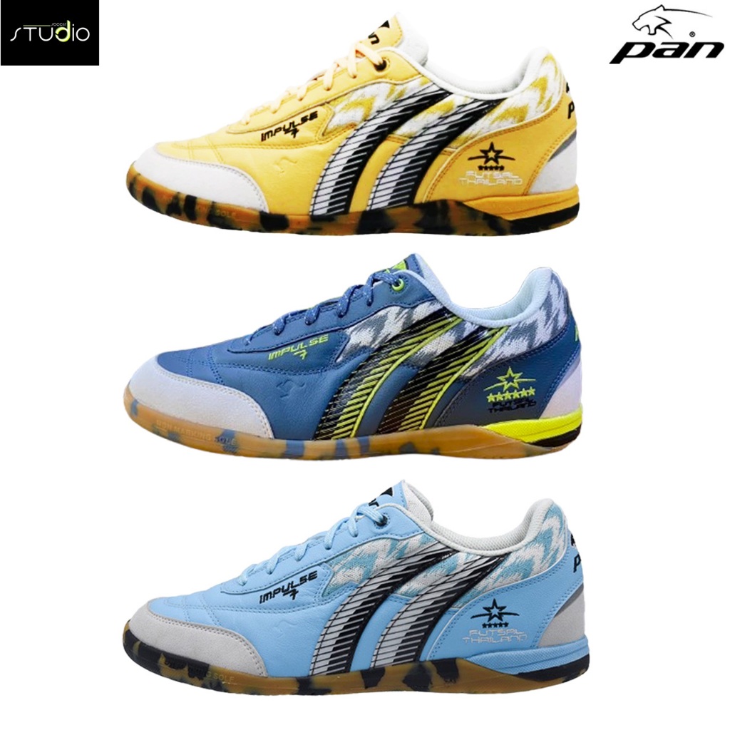 [สินค้าลิขสิทธิ์แท้ 100%] รองเท้าฟุตซอล PAN IMPULSE 7 KANGAROO | Shopee ...