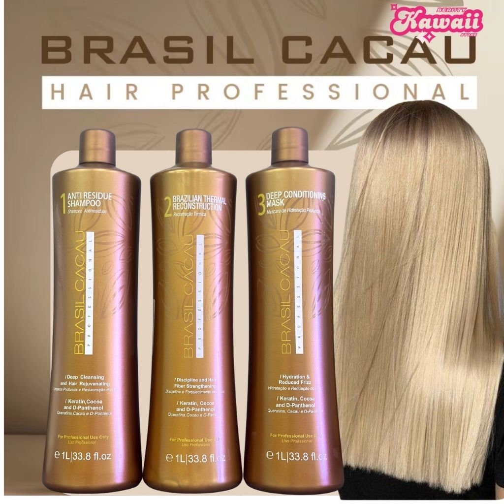 BRASIL CACAU KERATIN TREATMENT เคราตินบำรุงผม Brazilian keratin ...
