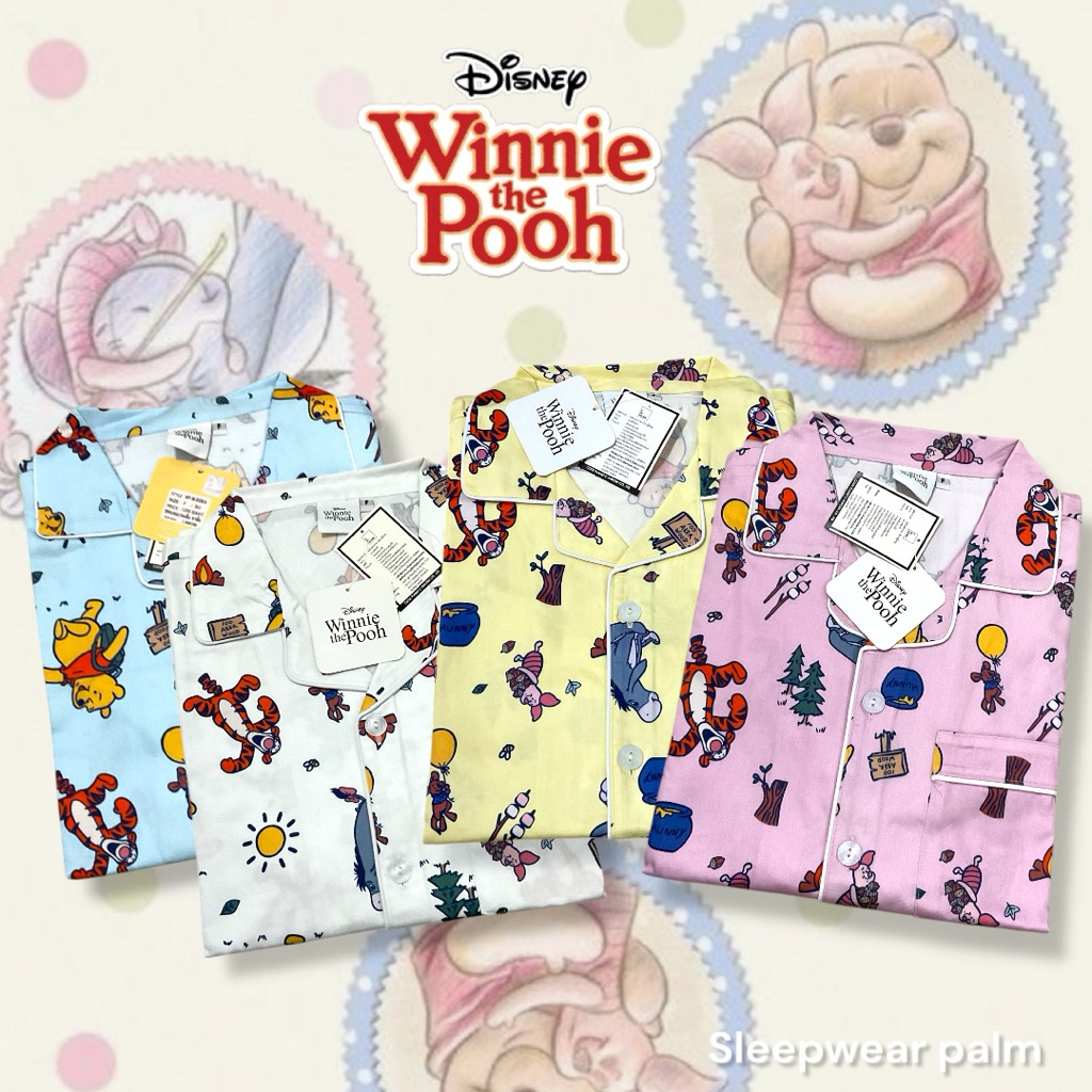 ผ้าคอตตอนซิลล์|คอตตอนพรีเมี่ยม winnie the pool (รอบอก42นิ้ว) ลิขสิทธิ์ ...