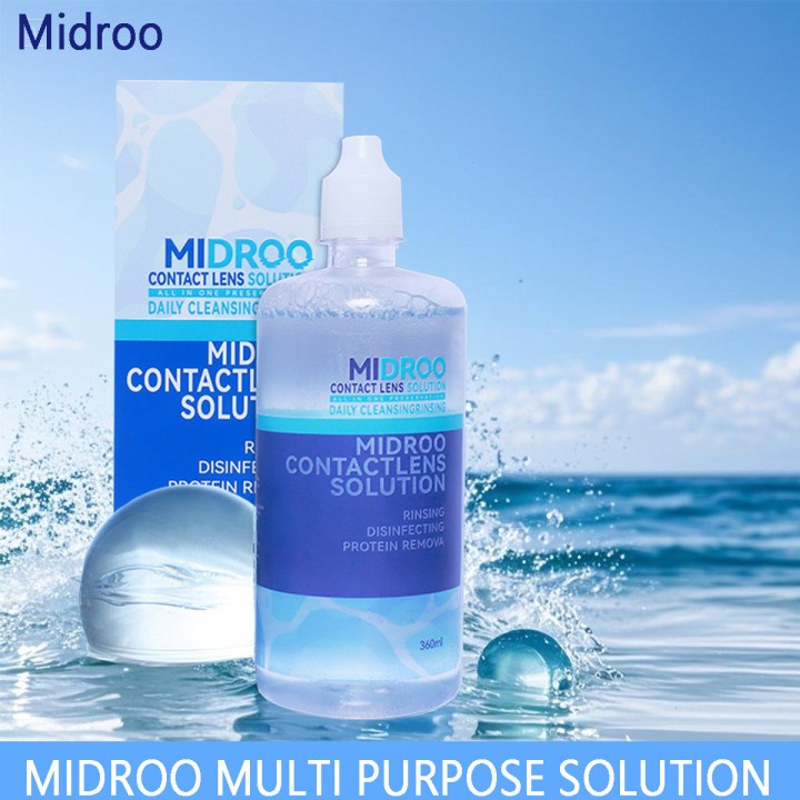 【ลดล้างสต๊อก】Midroo แช่คอนแทคเลนส์น้ำ ขนาดคอนแทคเลนส์ถูกล้างฆ่าเชื้อแช่ ...