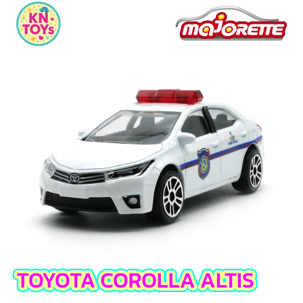 MAJORETTE THAILAND POLICE SERIES 2018 TOYOTA COROLLA ALTIS WHITE มาจอ ...