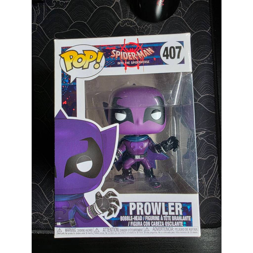 Funko pop แท้ 100% !!! Spider man Into the spiderverse : Prowler กล่อง ...