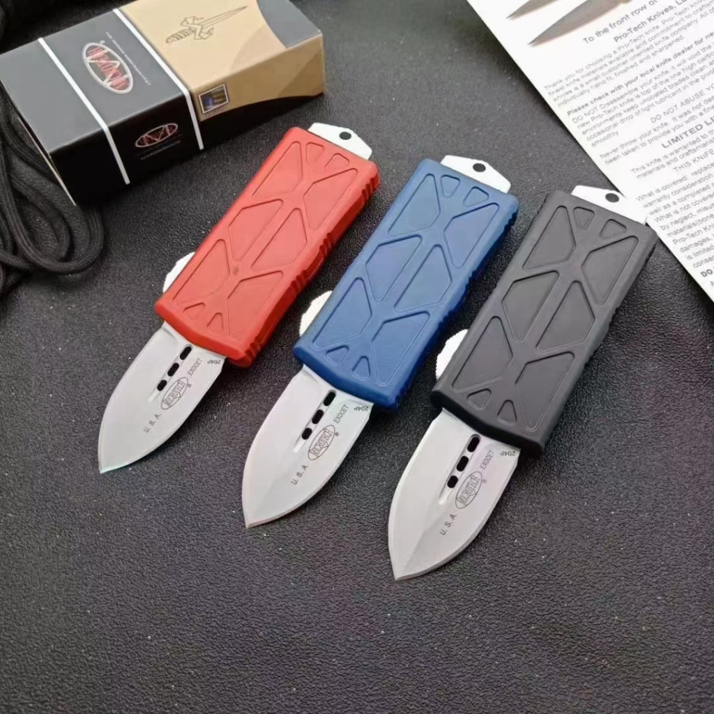 Microtech ไมโครเทคโนโลยี OTF Flyfish - วัสดุใบมีด: 5cr13 วัสดุก้าน: สังกะสีอลูมิเนียม Handle ...