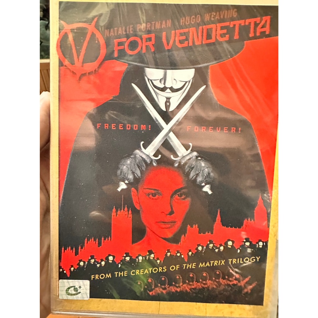 DVD : V For Vendetta (2005) วี ฟอร์ เวนเดตต้า เพชฌฆาต หน้ากากพญายม ...