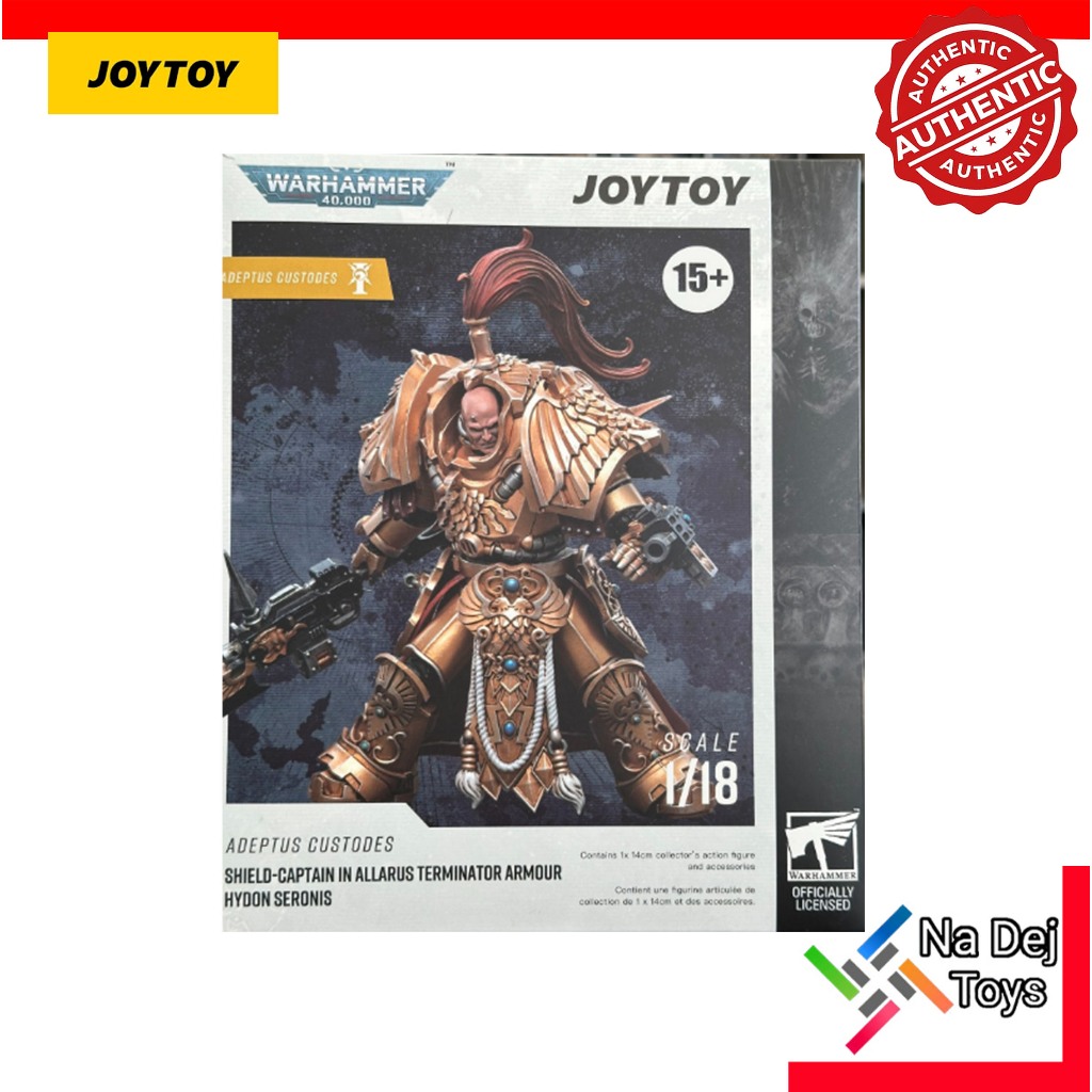 JoyToy Warhammer 40K Shield-Captain Hydon Seronis 1/18 Figure จอยทอย ชิลด์ กัปตัน ไฮดอน เซโรนิส ...