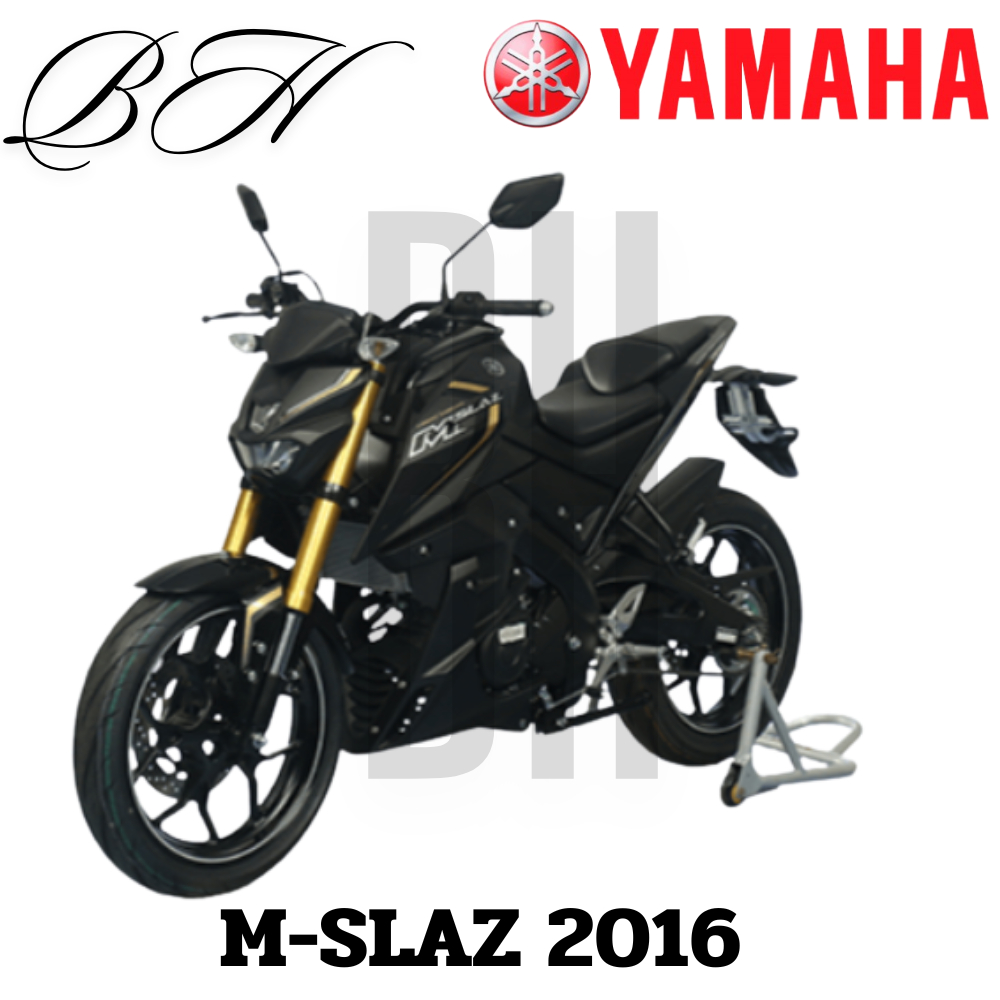 ของแท้ YAMAHA ชุดสี M-SLAZ MSLAZ สีดำ ปี 2016 แฟริ่ง เปลือก M-SLAZ ...
