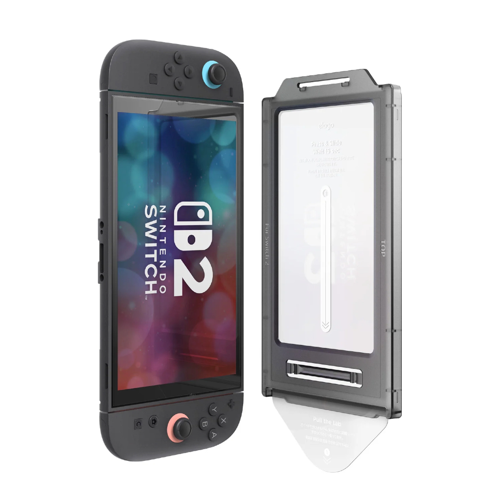 elago Tempered Glass NINTENDO SWITCH 2 ฟิล์มกระจก | ทัชลื่น คมชัด ติด ...