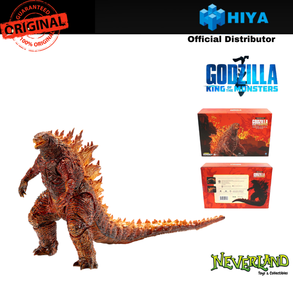 (Hiya Toys) Godzilla King of the Monsters: Burning Godzilla Exquisite Basic Series | Shopee Thailand
