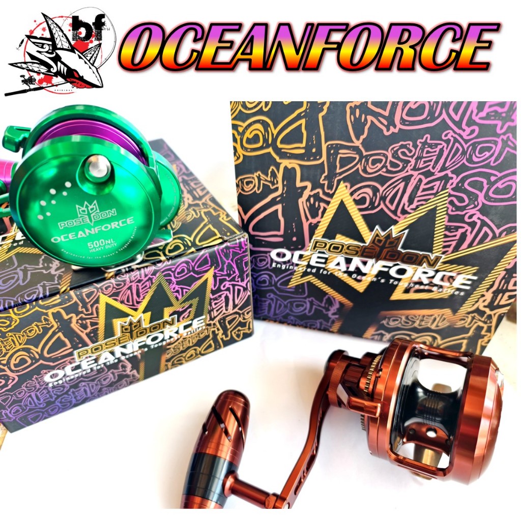 รอกสปินนิ่ง POSEIDON Ocean Force โพไซดอน โอเชียน ฟอร์ซ Poseidon อัตราทด ...