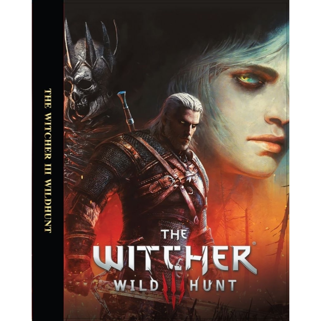 หนังสือบทสรุปเกม เล่มใหญ่ ขนาดA4 The Witcher 3: Wild Hunt เดอะ วิชเชอร์ 3 หนา 446 หน้ารวมปก ...