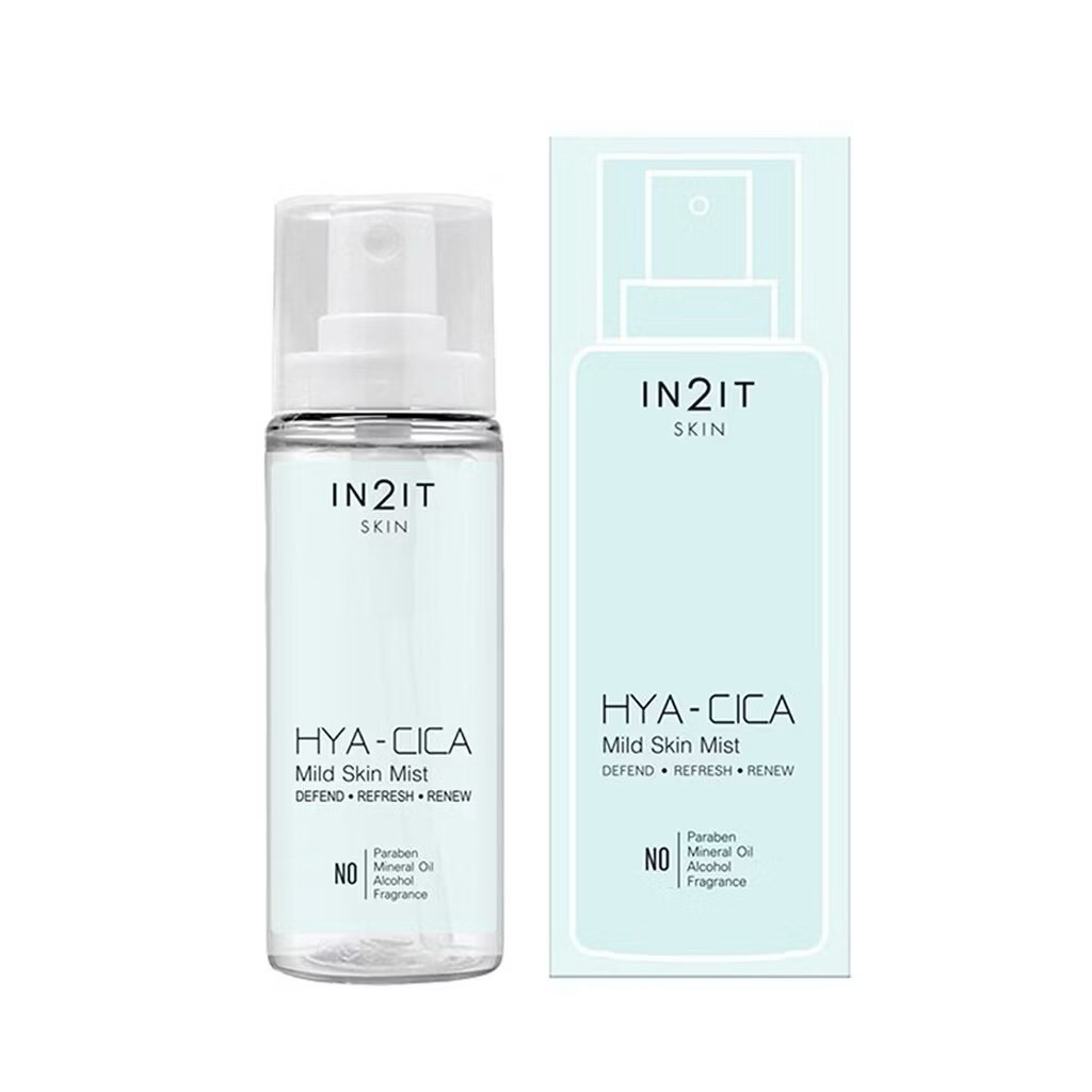 IN2IT Hya - Cica Mild Skin Mist - Spray สเปรย์ล็อคเมคอัพ 50ml. | Shopee ...