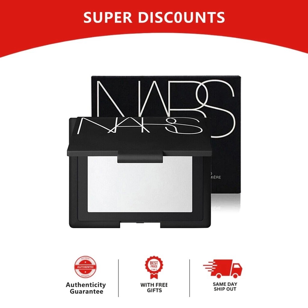 NARS Light Reflecting Pressed Setting Powder #Crystal นาร์ส แป้งอัดแข็งเนื้อบางเบา.10g | Shopee ...