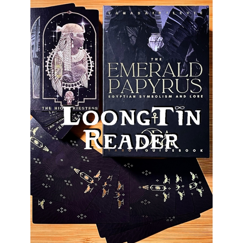The Emerald Papyrus Tarot Deck: Egyptian Symbolism and Lore ไพ่ทาโรต์ ...