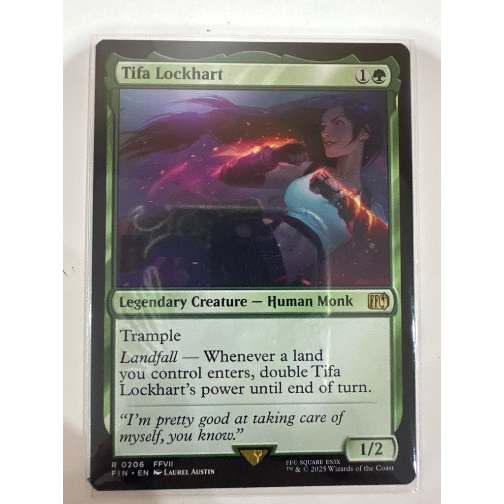 Final Fantasy: Tifa Lockhart ของแท้พร้อมส่ง MTG Magic the gathering ...