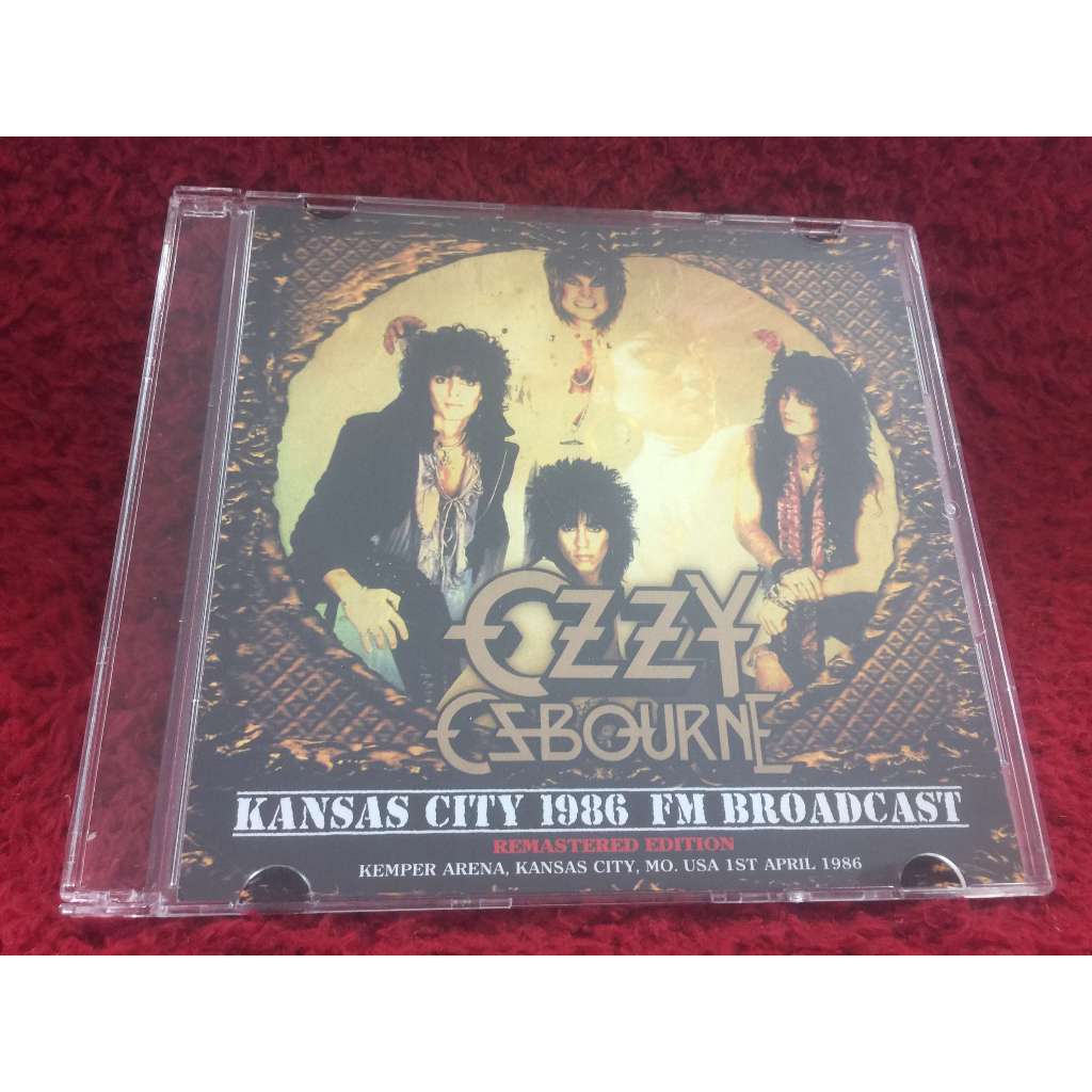 CDR เพลงสากล Ozzy Osbourne – Kansas City 1986 FM Broadcast สภาพตามรูปปก ZA42-66 | Shopee Thailand