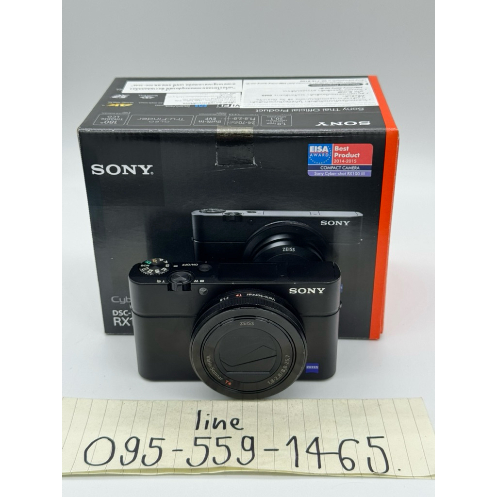 กล้อง Sony rx100 iii (3) สภาพดี 4k เซลฟี่ wifi | Shopee Thailand