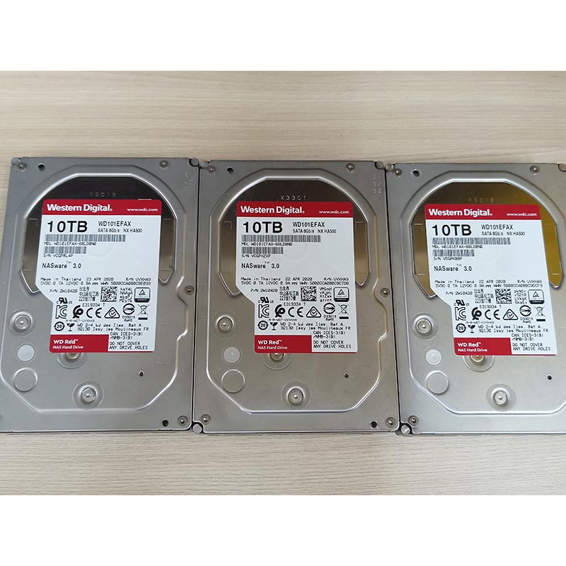 🔥HDD PC (ฮาร์ดดิสก์) WD0 RED PLUS 10TB SATA-III 7200RPM 256MB ...