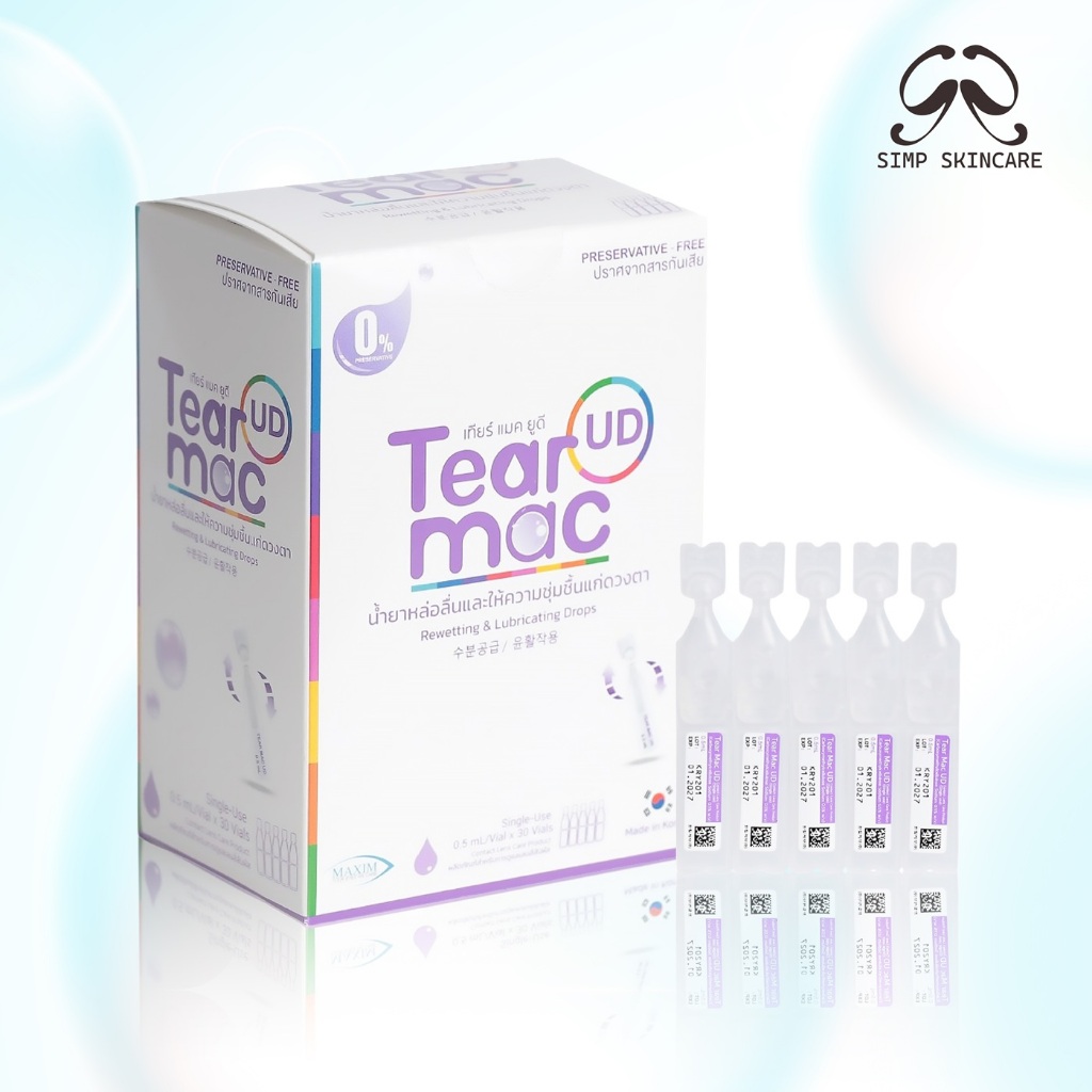 Simpskincare น้ำยาเทียม เทียร์แมค ยูดี Tear Mac UD แบบรายวัน เพิ่มความ ...