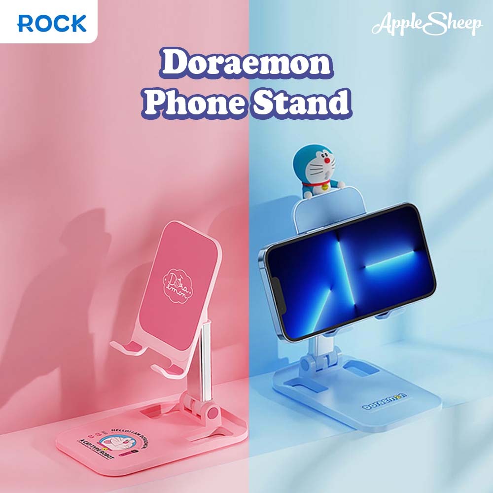 [Rock Doraemon Phone Stand] ที่วางมือถือ โดเรม่อน ที่ตั้งโทรศัพท์ ปรับ ...