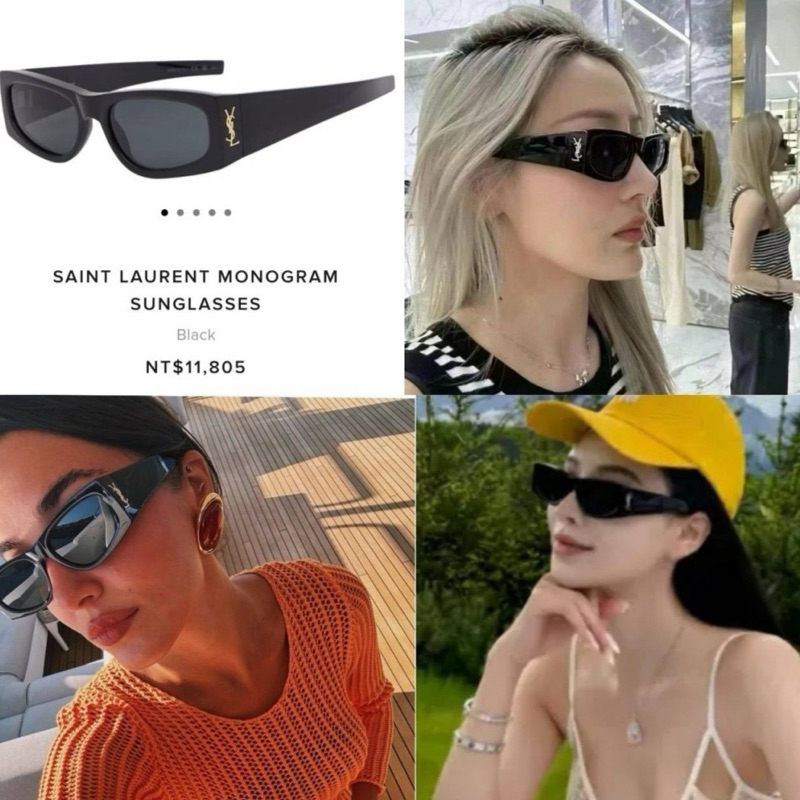 แว่นกันแดด YSL ตัวใหม่ SL M140 MONOGRAM SUNGLASSES | Shopee Thailand