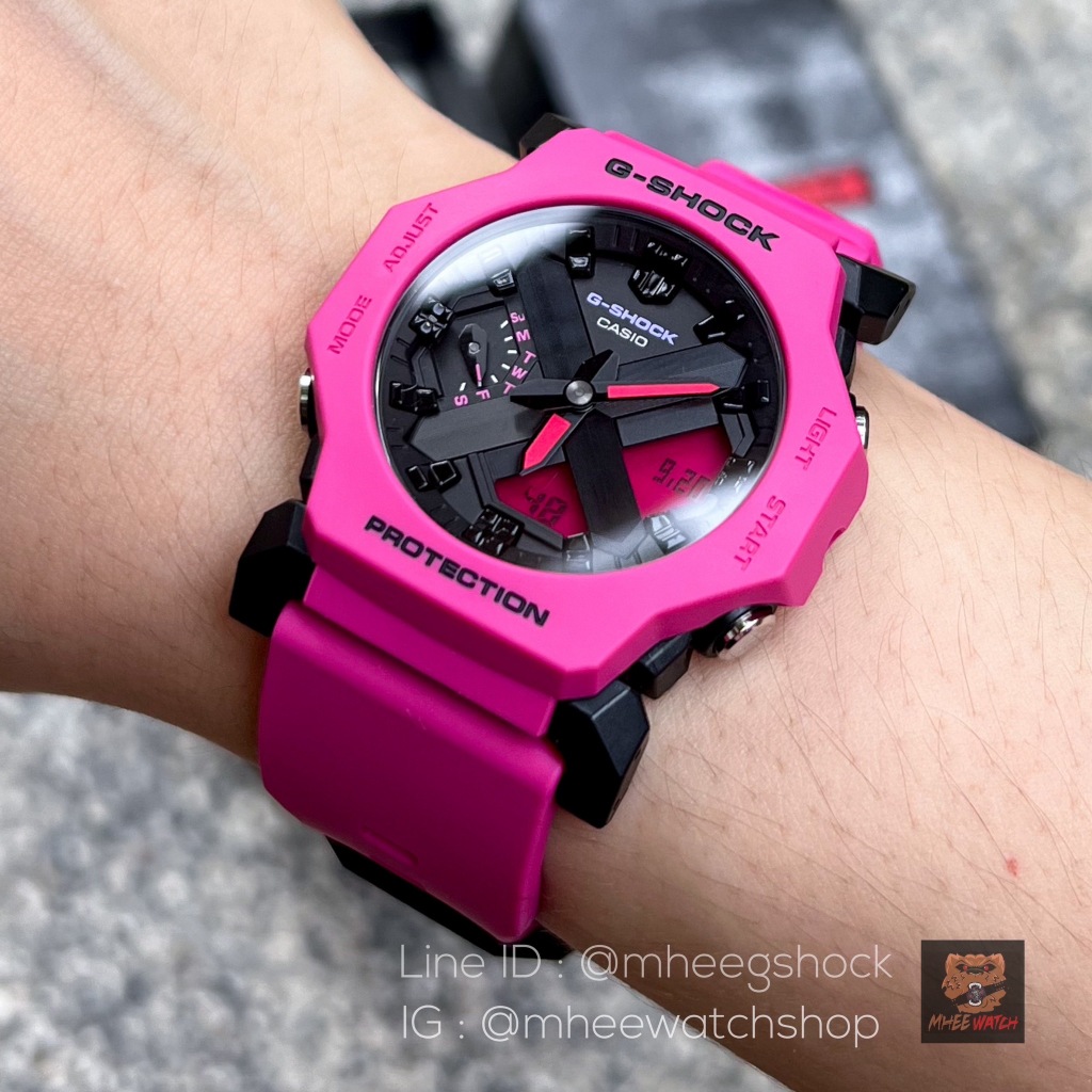 G-Shock Shocking Pink GA-2300 ประกันศูนย์ CMG | Shopee Thailand