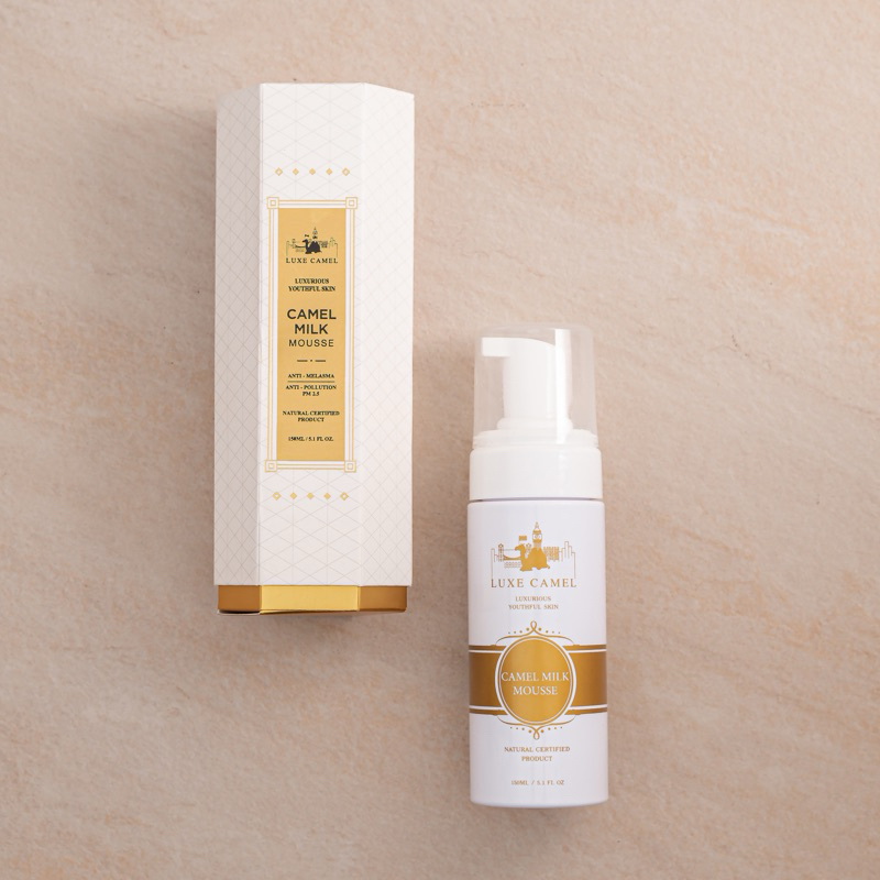 [พร้อมส่ง] LOT Exp:26 น้ำนมอูฐล้างหน้า Luxe Camel Milk Mousse 150ml. | Shopee Thailand