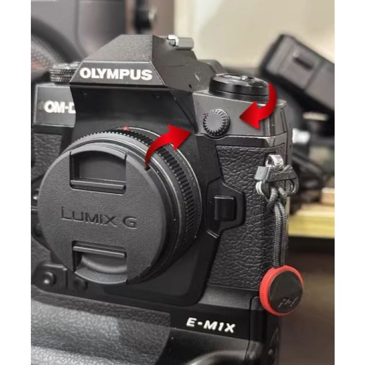 พลาสติก ปิดซิงค์พอร์ต Olympus E-M1X EM1 Mark II EM1 Mark III EM5 Mark ...