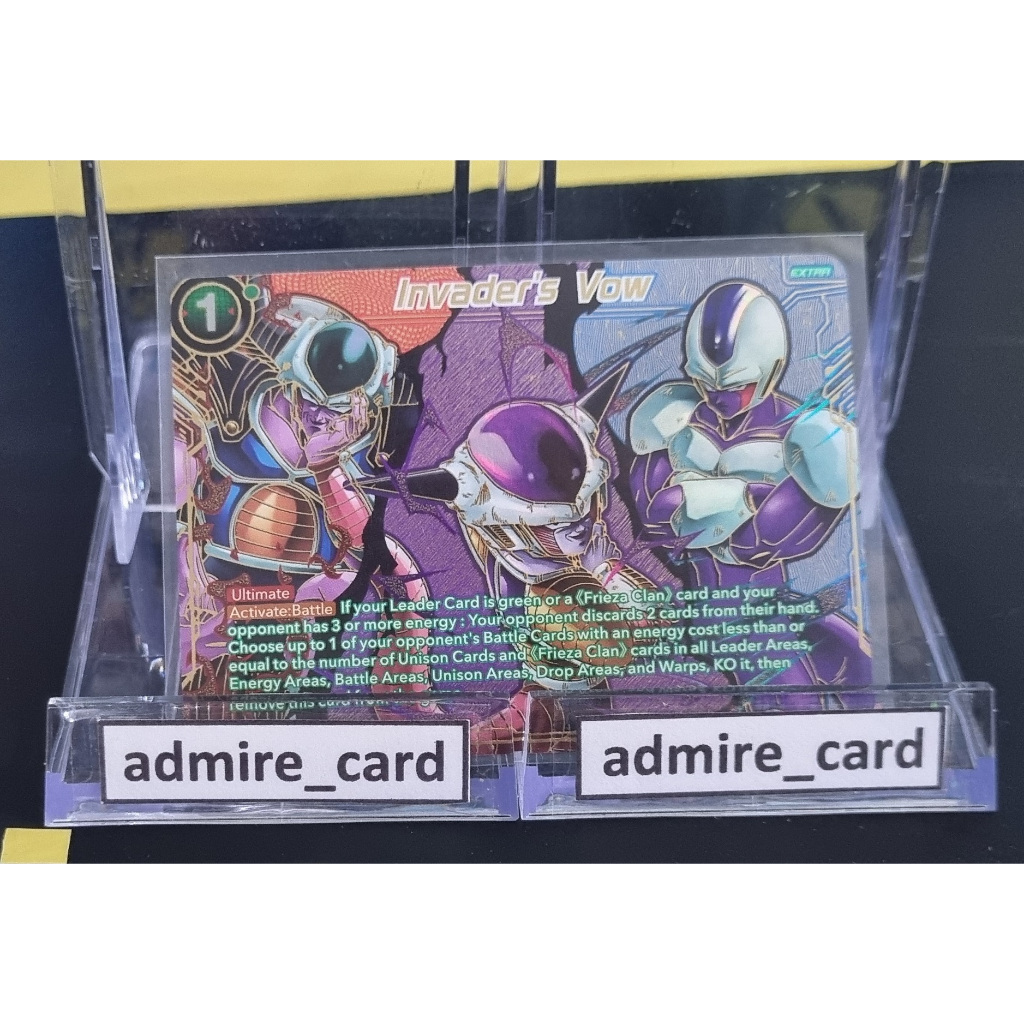 Dragon Ball Super Card Game Invader’s Vow BT17-147 SCR การ์ดดราก้อนบอล ...