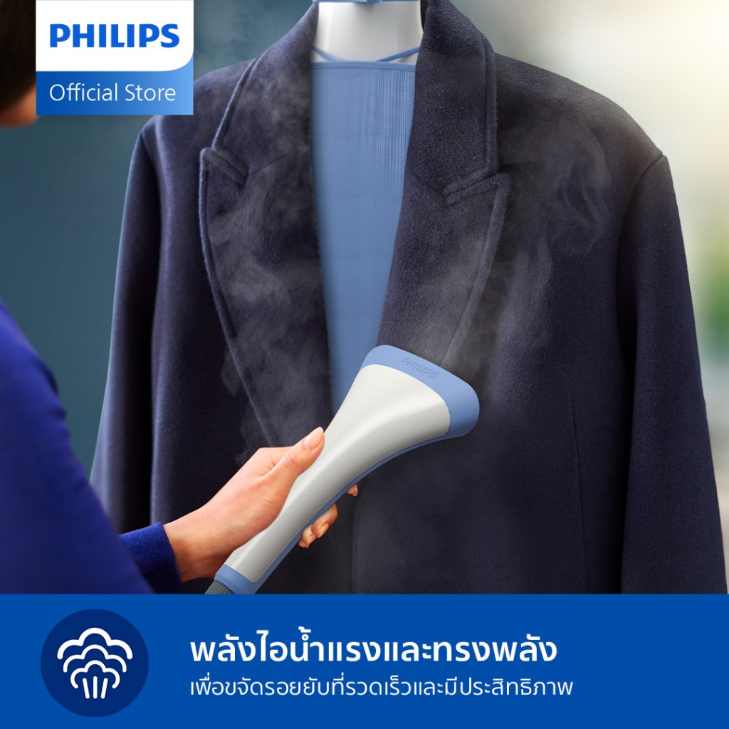 Philips Stand Steamer 1000 Series STE1030/20 เตารีดไอน้ำแบบพ่นรีด ...