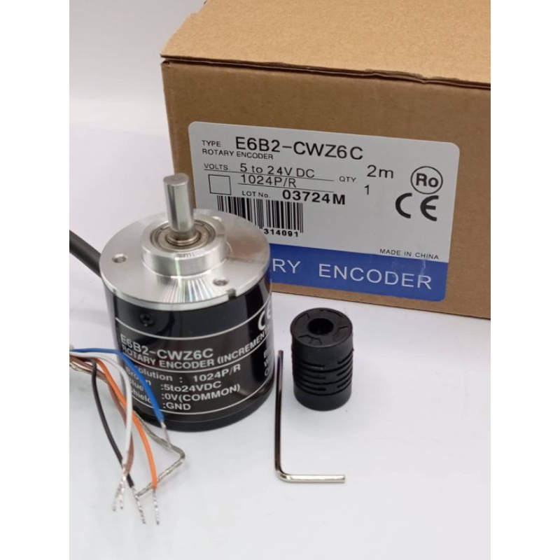 สั่งเลย! encoder E6B2-CWZ6C. 1024P/R ธรรมดา มีสต๊อกพร้อมส่ง ร้านส่งของ ...