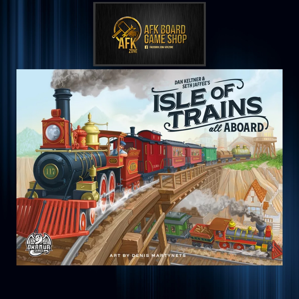 Isle of Trains All Aboard Base Game Eng Edition - Board Game - บอร์ดเกม ...